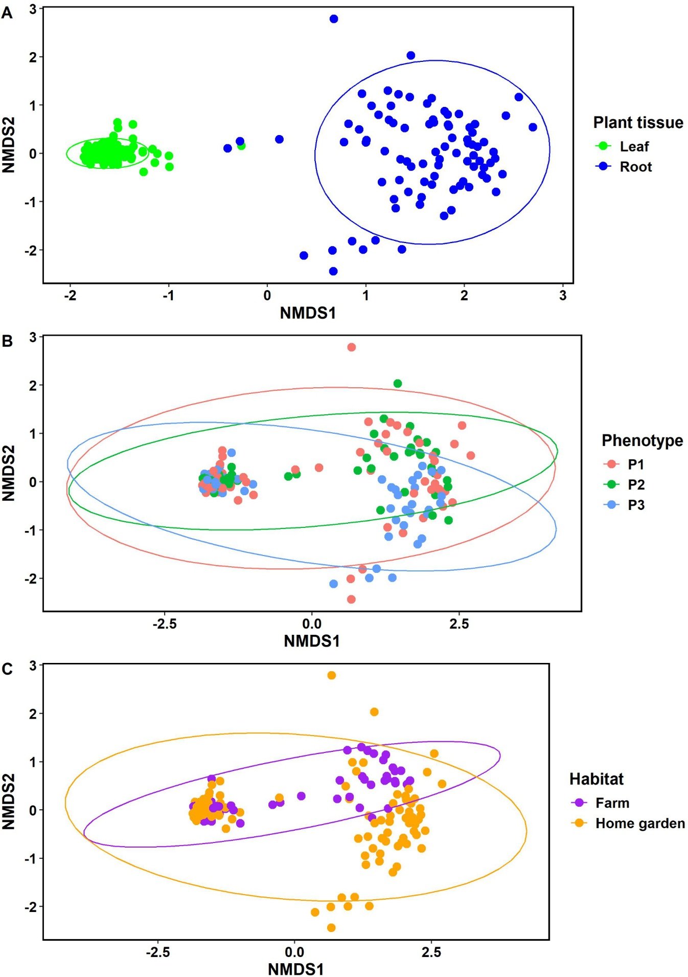Plant tissue type and mineral contents shape endophytic bacterial ...